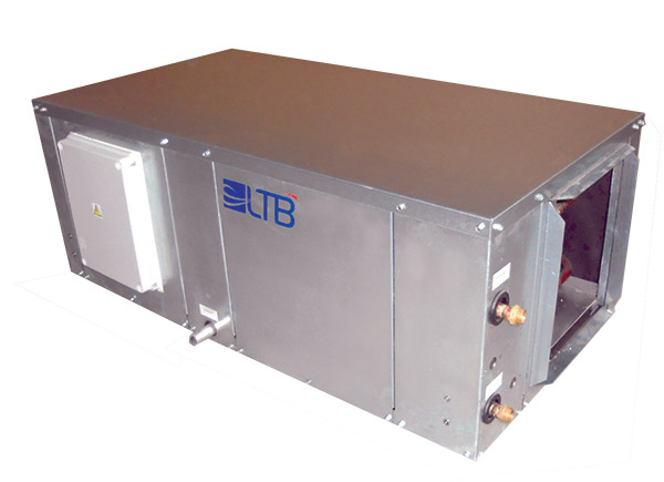 Monoblocs horizontaux gainables à eau CMHE Froid seul 1,8 à 17,5 kW